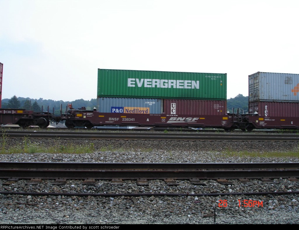 BNSF 238341A Double Stackcar EB